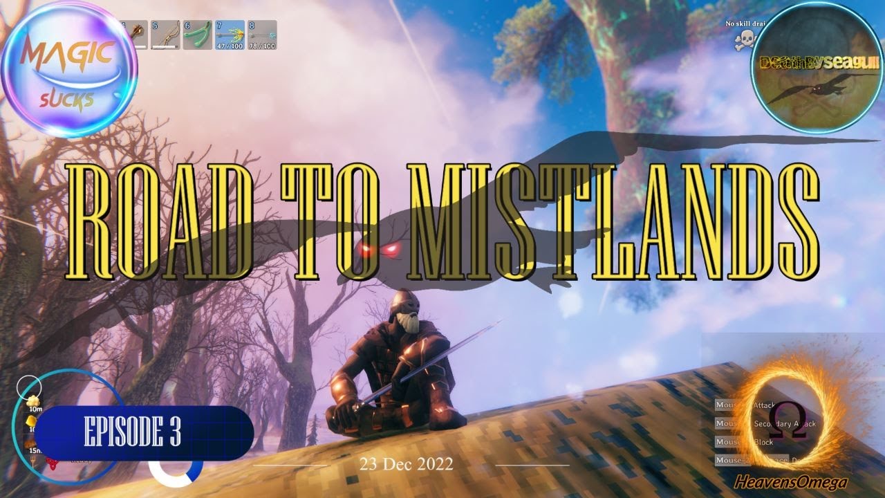 Valheim - Road To Mistlands - Ep. 3 - With Magic and Heavens - YouTube
