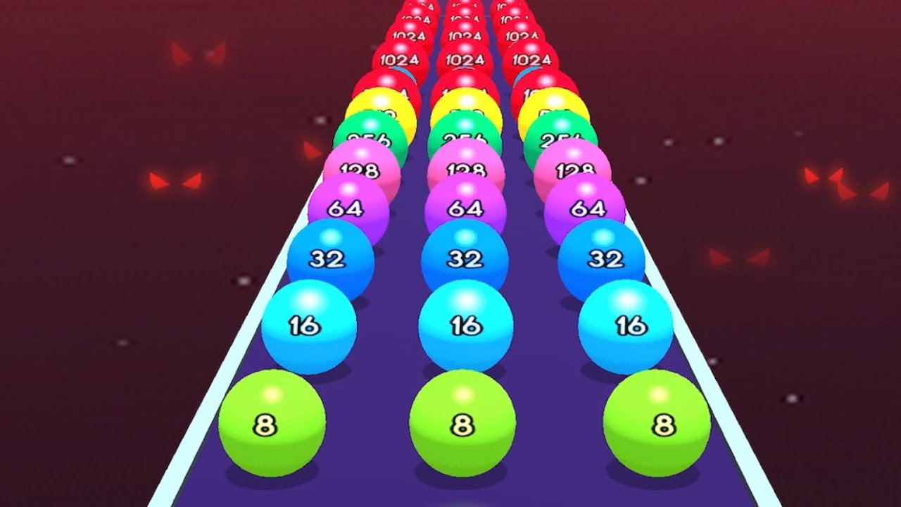 2048 Speed Ball Run 💸🎱🔥MAX LEVELS!! All Levels Gameplay Walkthrough ...