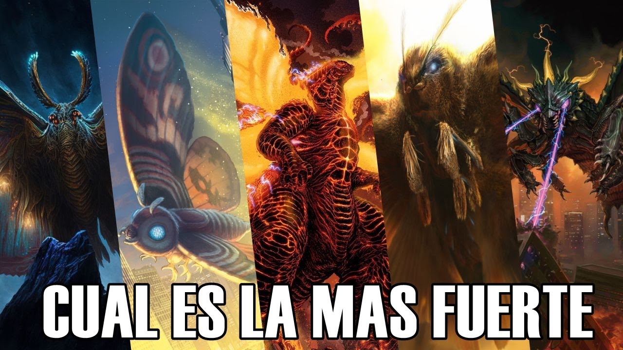 MOTHRA: Las Versiones MAS FUERTES Explicadas - YouTube