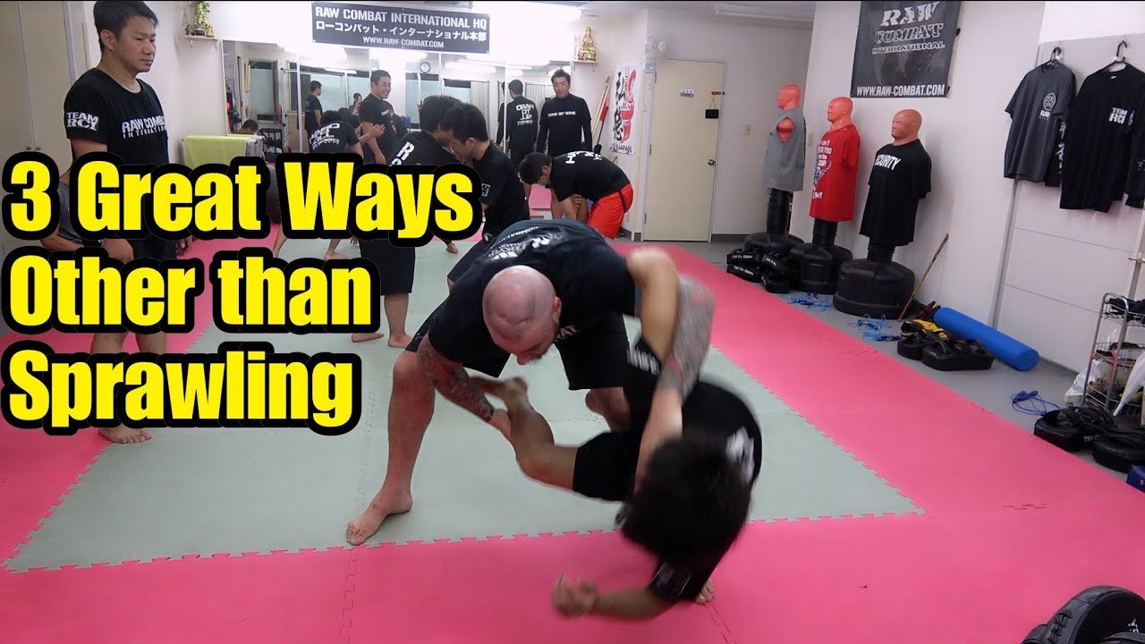 3 SIMPLE & EFFECTIVE Tackle Defences used against Grapplers ! - YouTube