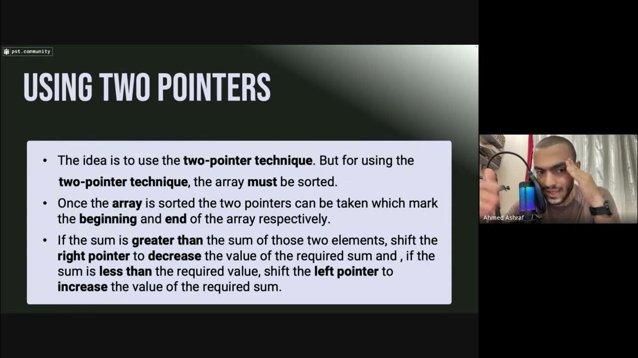 Two Pointers - YouTube
