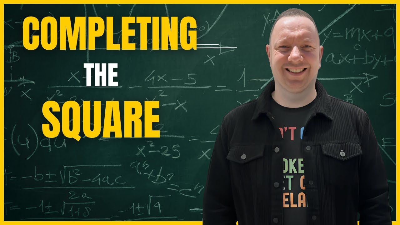 Completing The Square | National 5 Maths - YouTube
