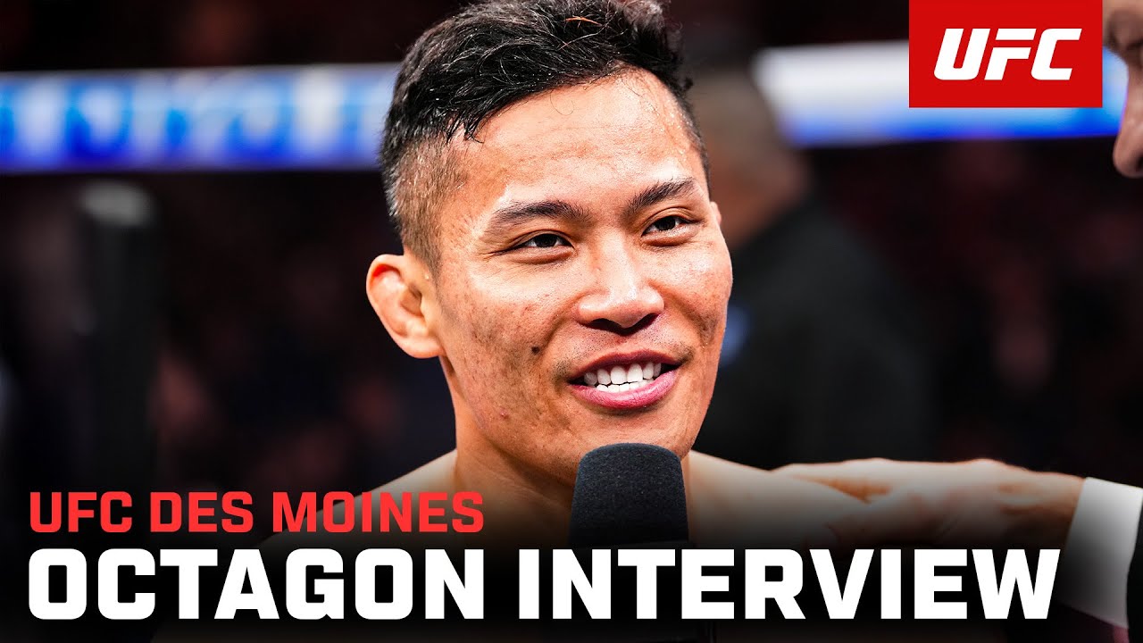 Quang Le Octagon Interview | UFC Des Moines - YouTube