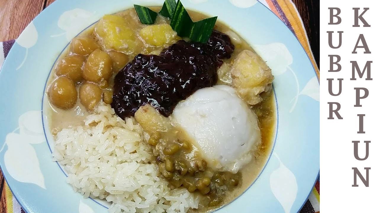 KULINER MINANG - Bubur Kampiun - YouTube