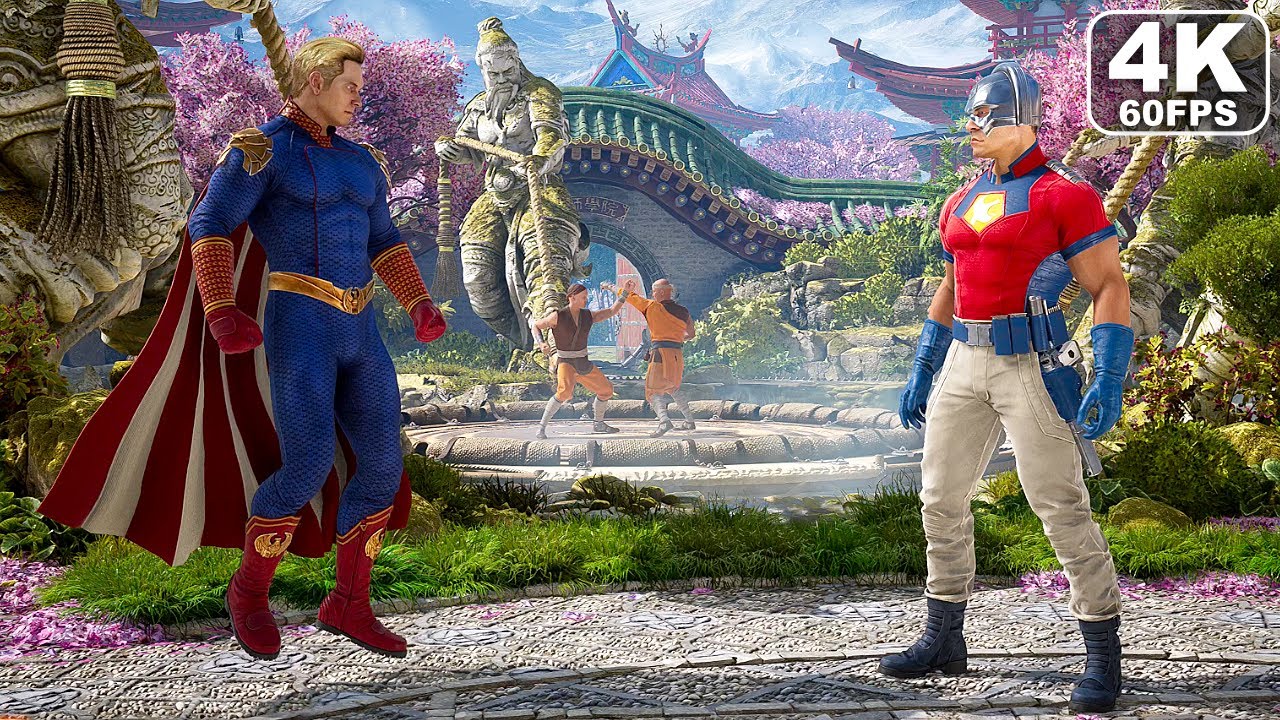 Mortal Kombat 1 Homelander Vs Peacemaker Gameplay MK1 PS5 - YouTube