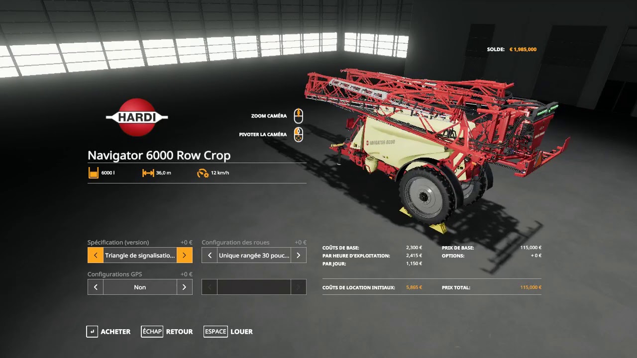 présentation de mod Hardi Navigator 6000 - YouTube