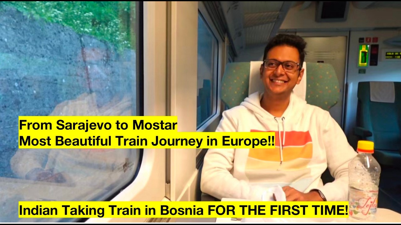 FIRST TIME Experiencing Bosnian Train - YouTube