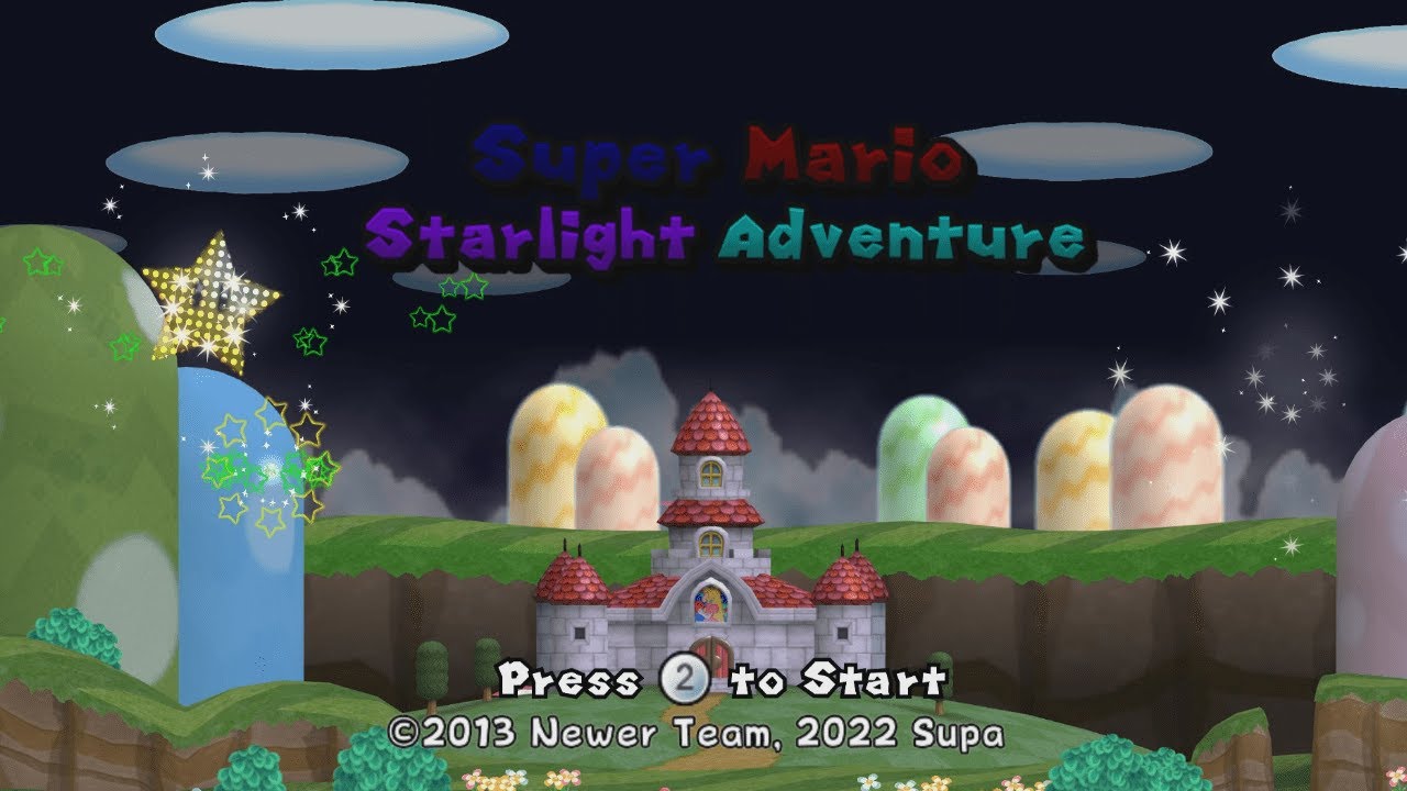 Super Mario Starlight Adventure.Wii #13 Walkthrough 100% - YouTube