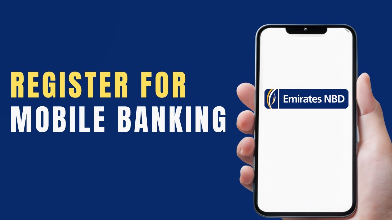 How to Register for Emirates NBD Mobile Banking - YouTube