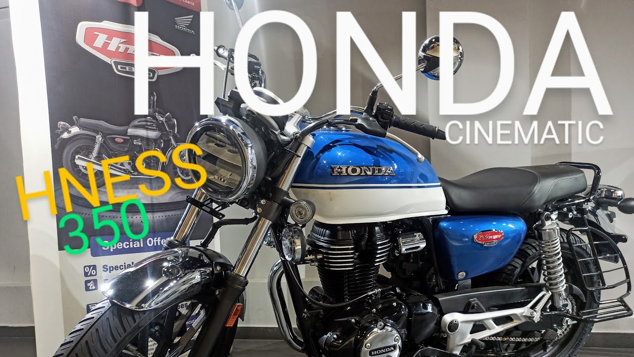 HONDA Hness CB 350 Bs 6 BLUE 2021 | HONDA HIGHNESS CB 350 Bs 6 ...