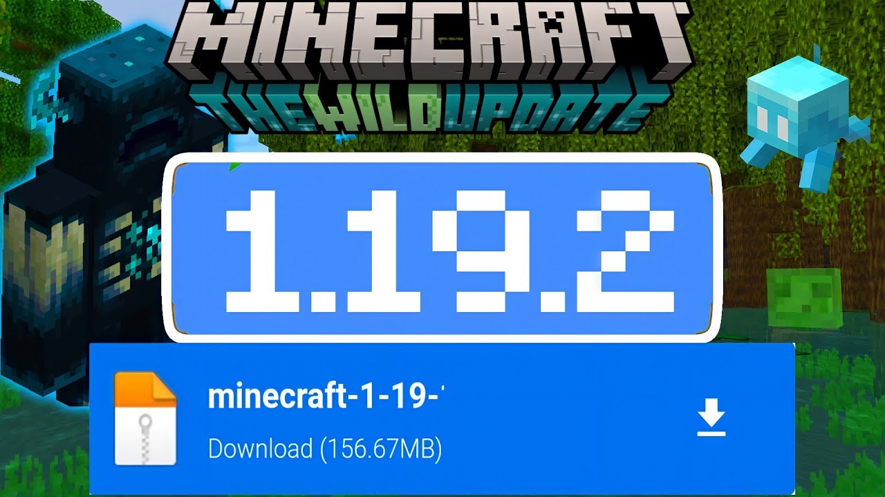 SAIU ATUALIZAÇÃO DO MINECRAFT PE 1.19.2 OFICIAL WILD UPDATE - Minecraft ...