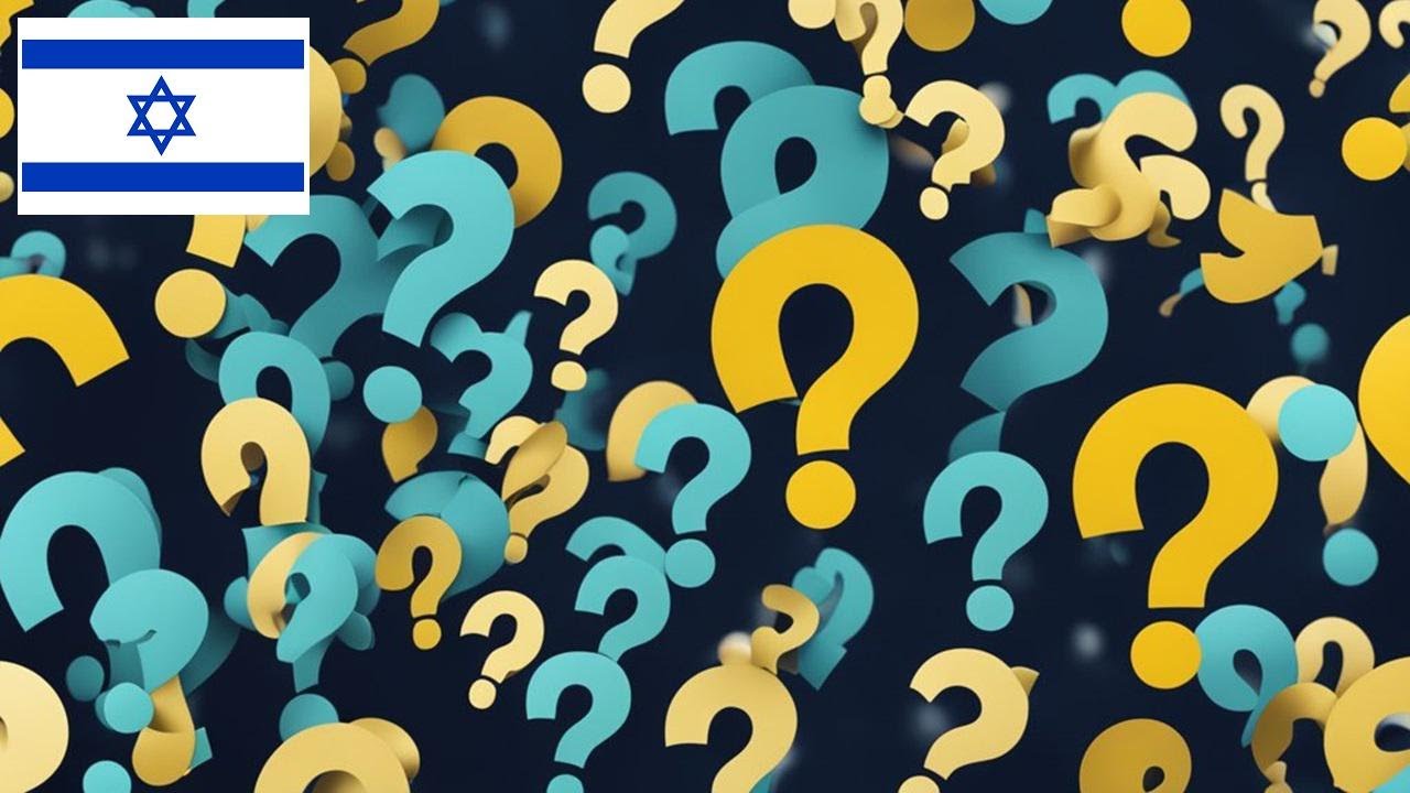 Question Words in Hebrew - YouTube