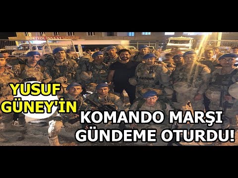 Yusuf Güney'in Polislerle Söylediği Komando Marşı Gündeme Oturdu!