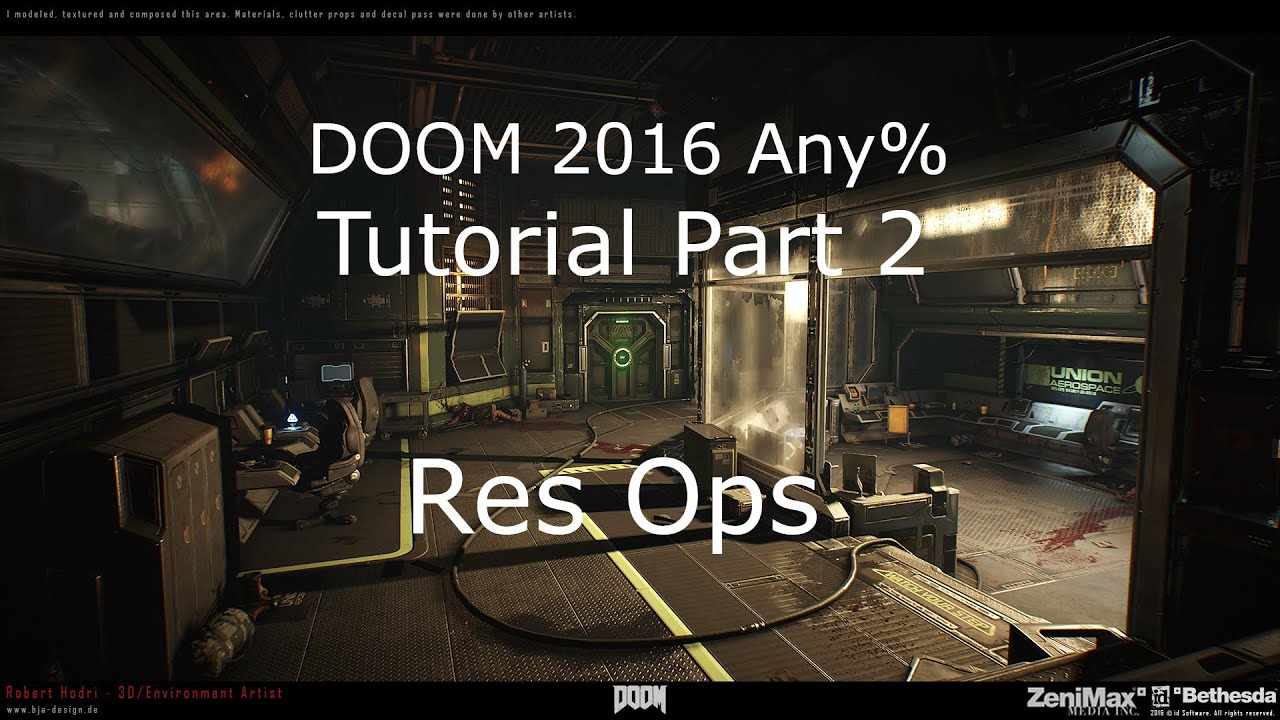 DOOM 2016 Any% Tutorial Part 2 Res Ops - YouTube