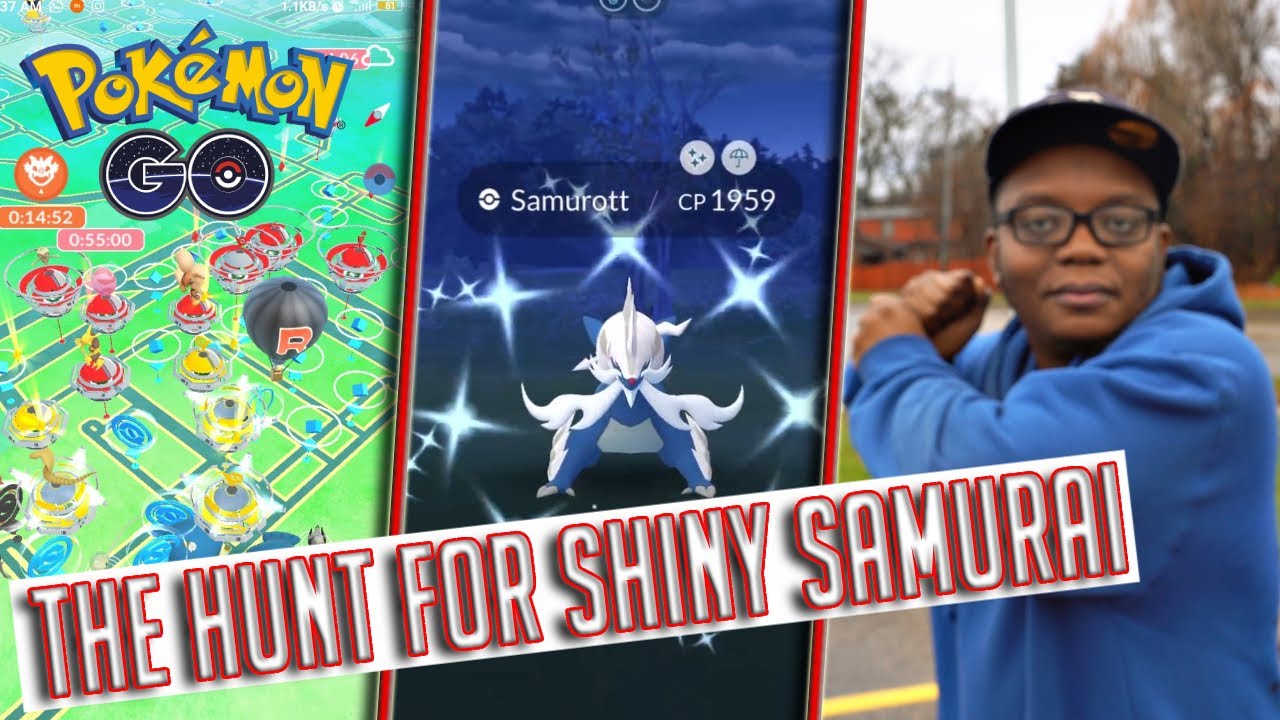 Pokémon Go: The Hunt for Shiny Samurai!!! - YouTube