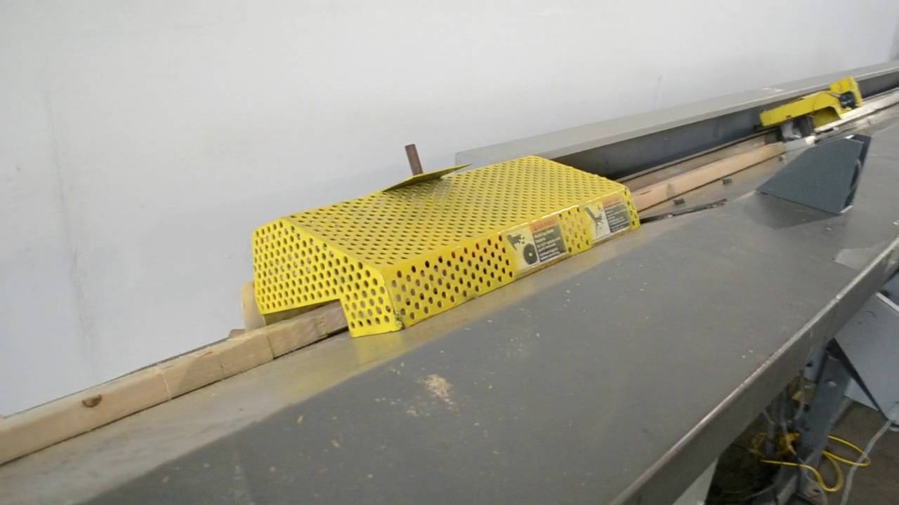 Cameron Automation 37A-M2 14" quick Chop Optimizing Cut Off Saw - YouTube