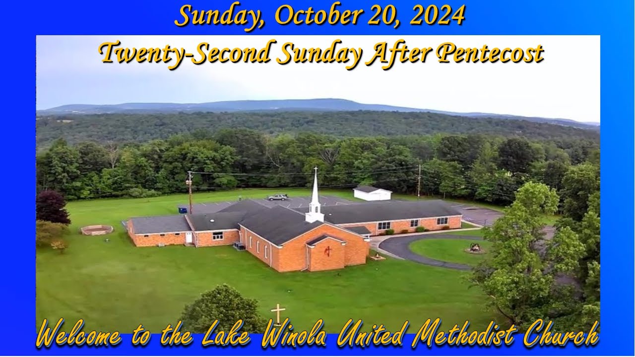 Sunday, October 20, 2024 - Twenty-Second Sunday after Pentecost - YouTube
