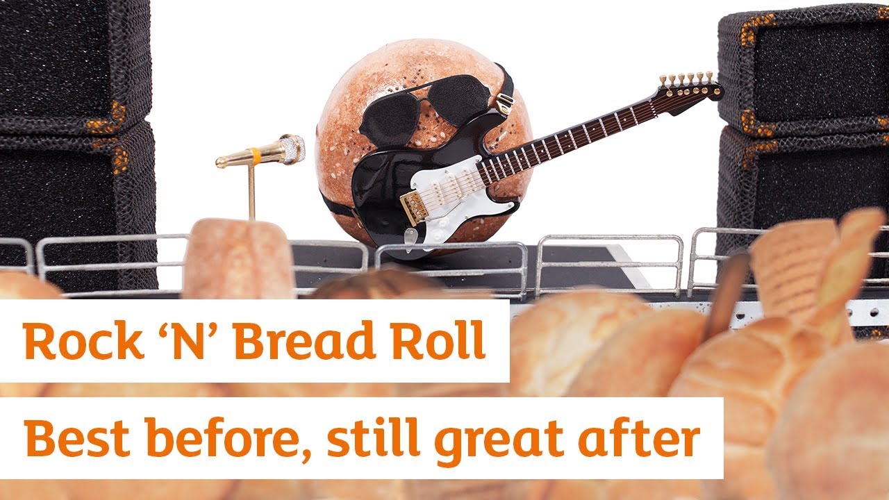 Rock and Bread Roll | Best Before Still Great After | Sainsbury's - YouTube