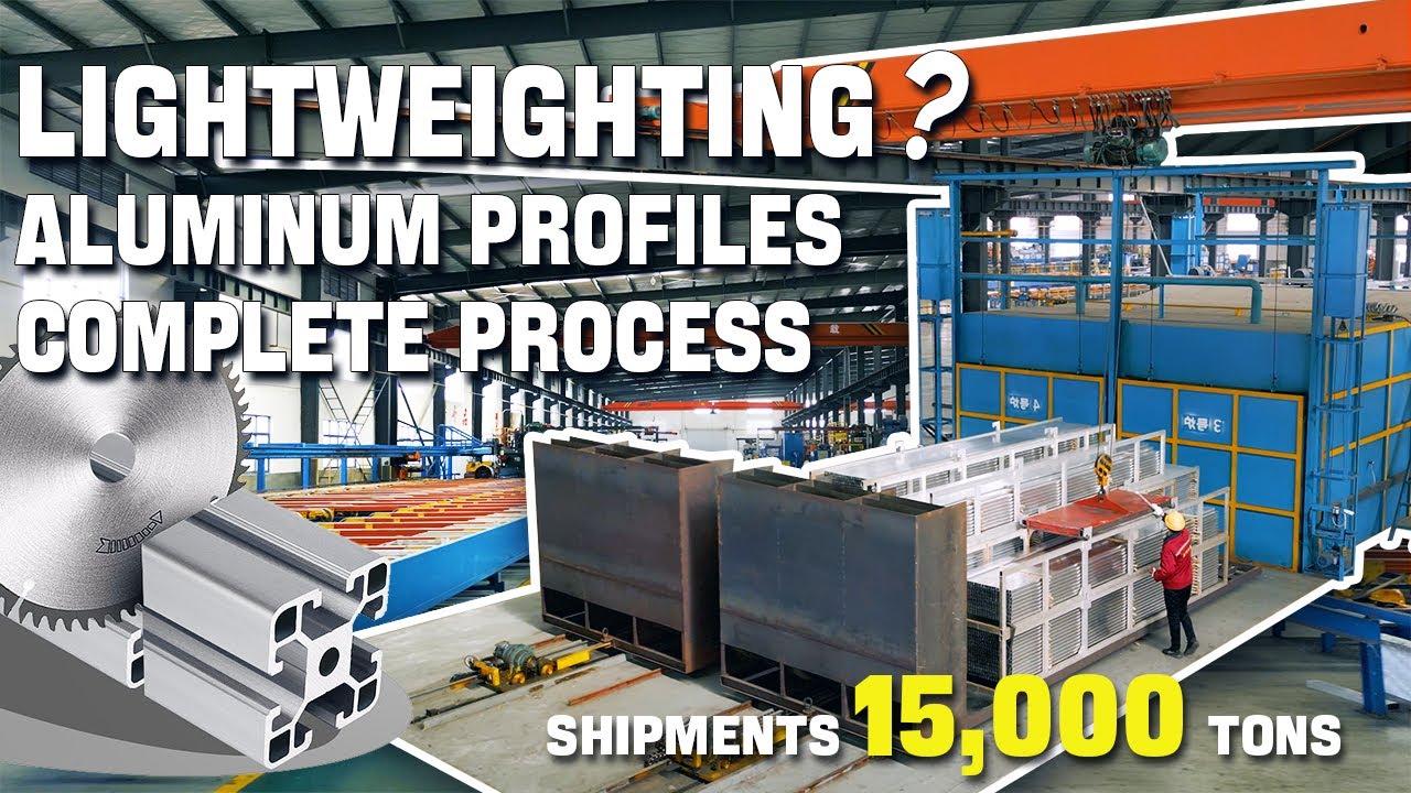 How to produce aluminum profiles as lightweight materials, China's ...