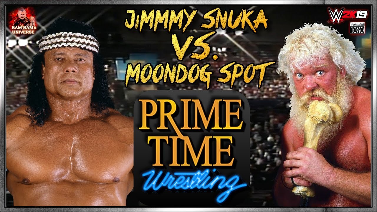 Jimmy "Superfly" Snuka VS. Moondog Spot | WWF | 2K19 Gameplay - YouTube