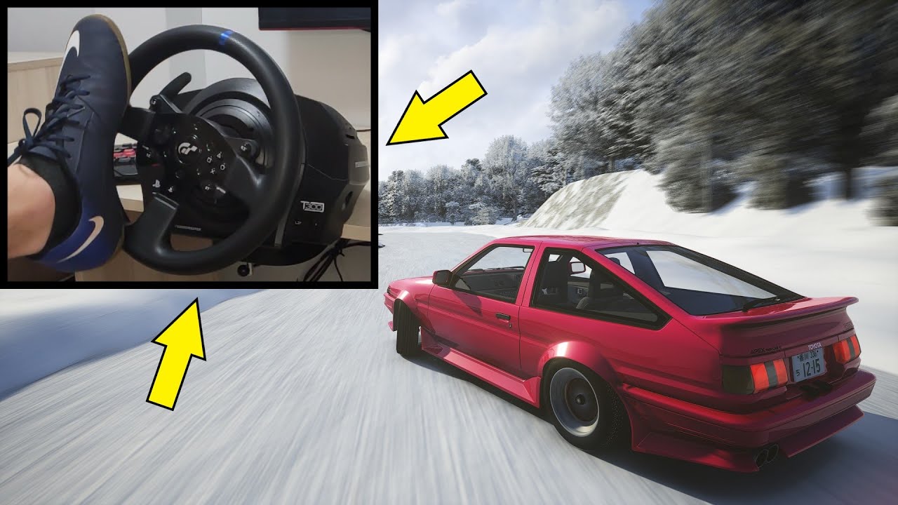Drifting with LEGS only and NO HANDS - YouTube