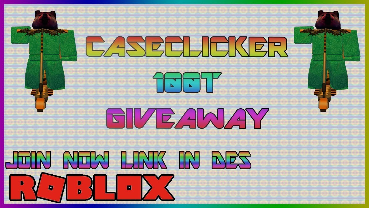 (ROBLOX) 100T CaseClicker giveaway - YouTube
