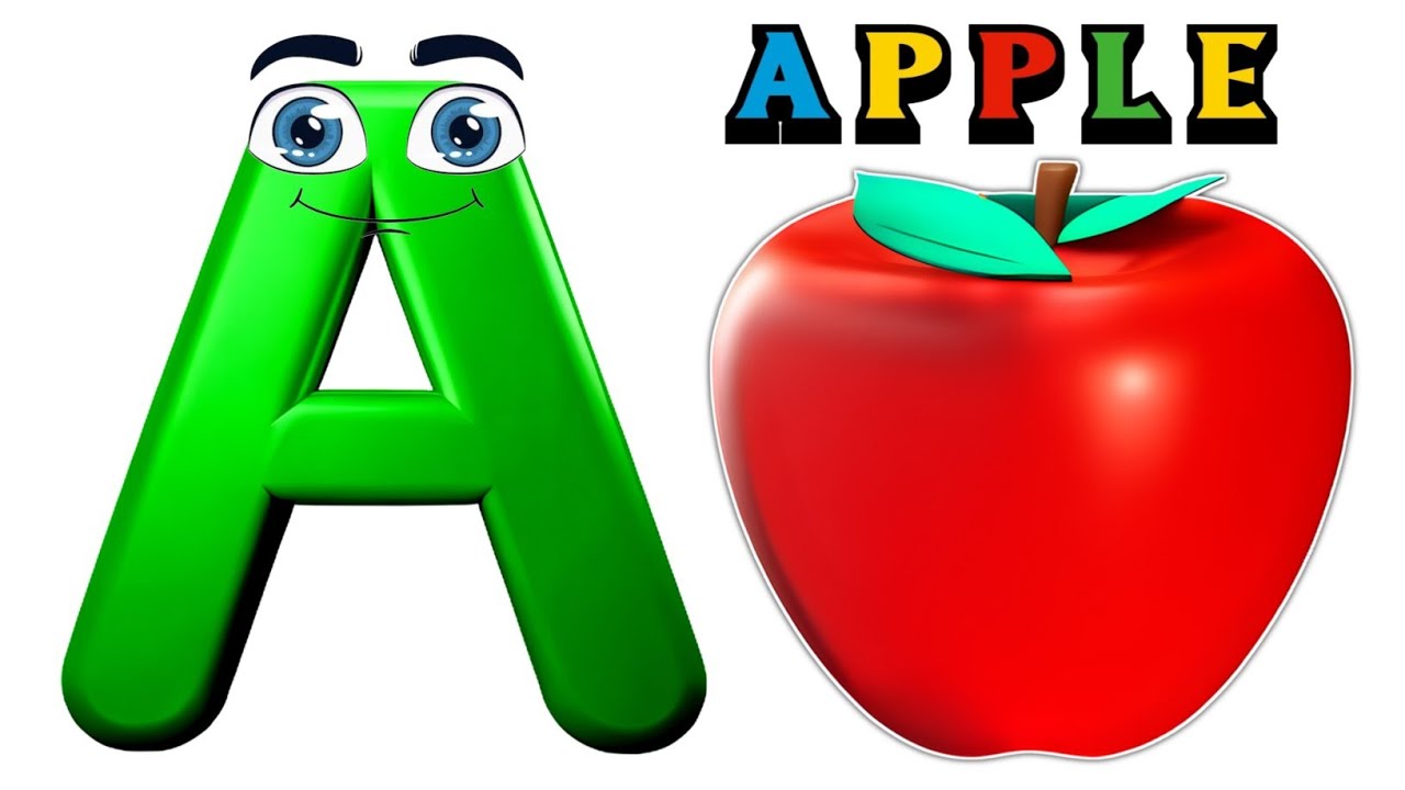 #a for Apple 🍎 🍏 cartoon videos part(28) phonics videos children ...