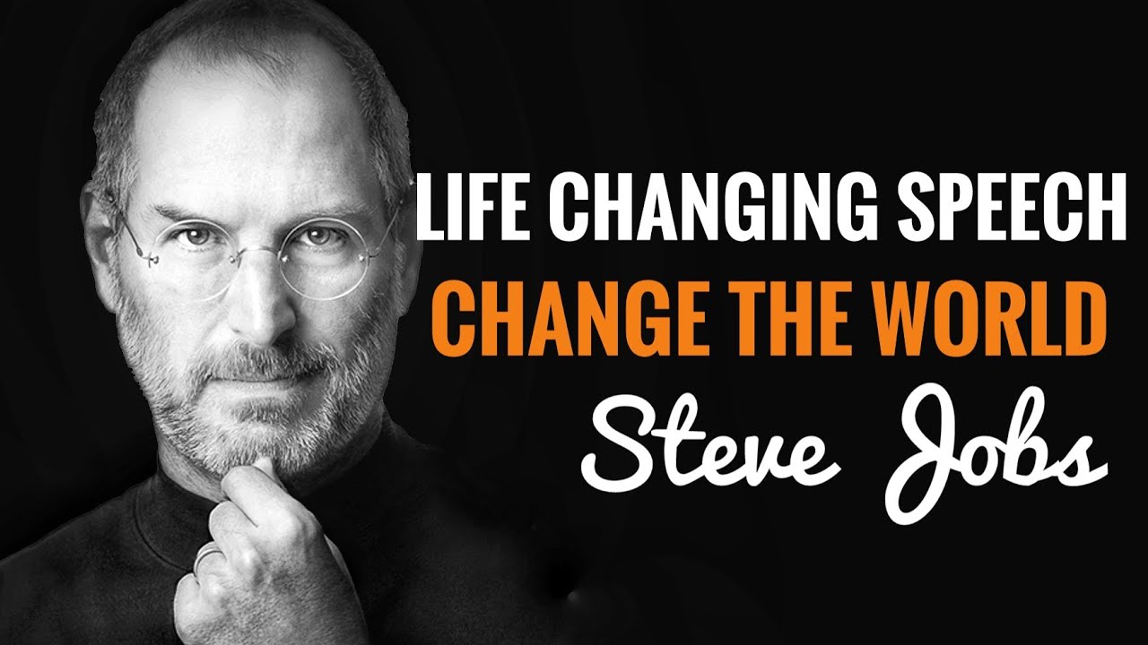 Steve Jobs - | Believe In Your Dreams | Steve Jobs Speech, Motivational ...
