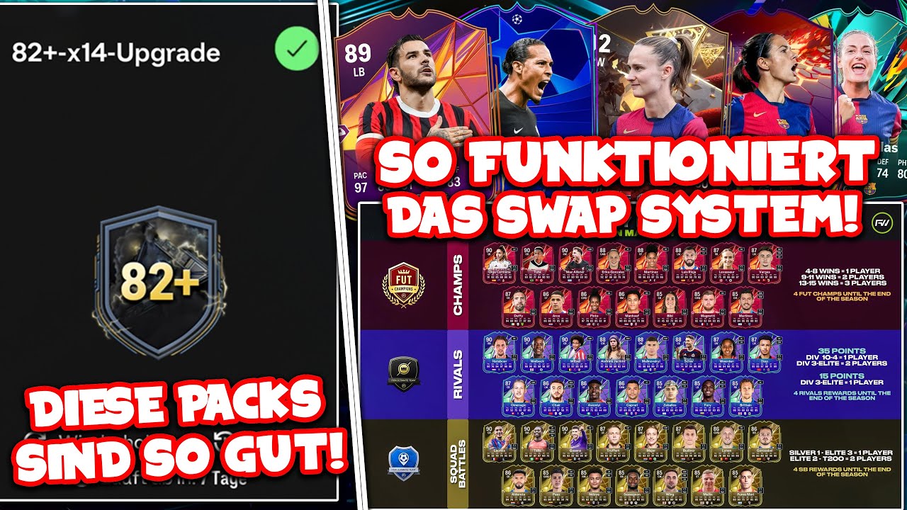DIESE PACKS SIND SO GUT! + SO FUNKTIONIERT DAS SWAP SYSTEM! in EA FC 25 ...