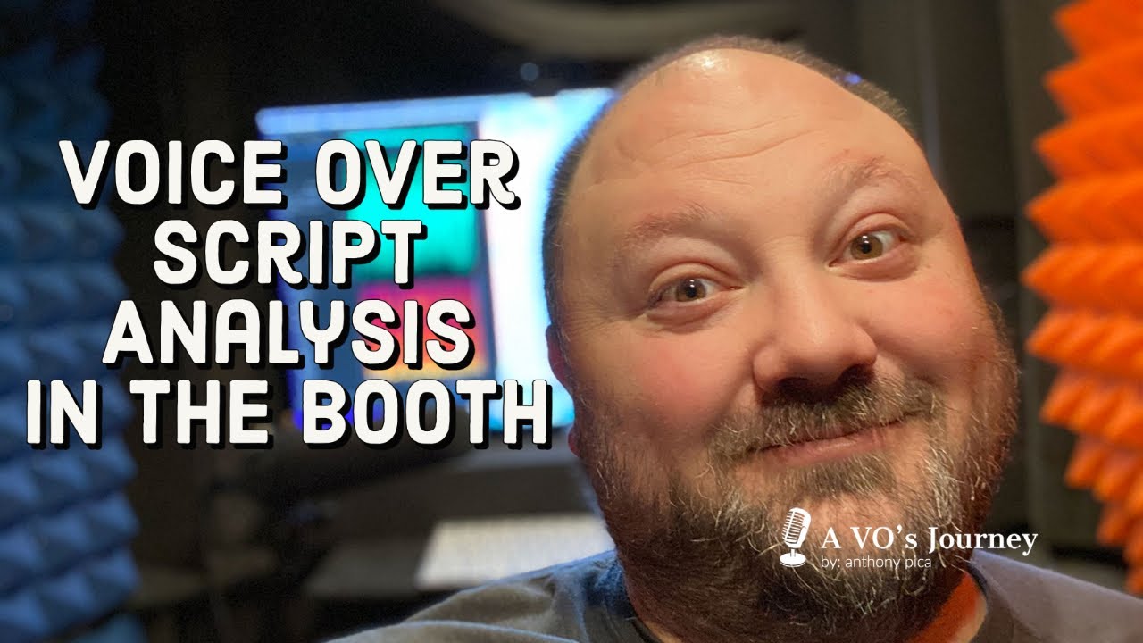 Voice Over Script Analysis In The Booth - YouTube