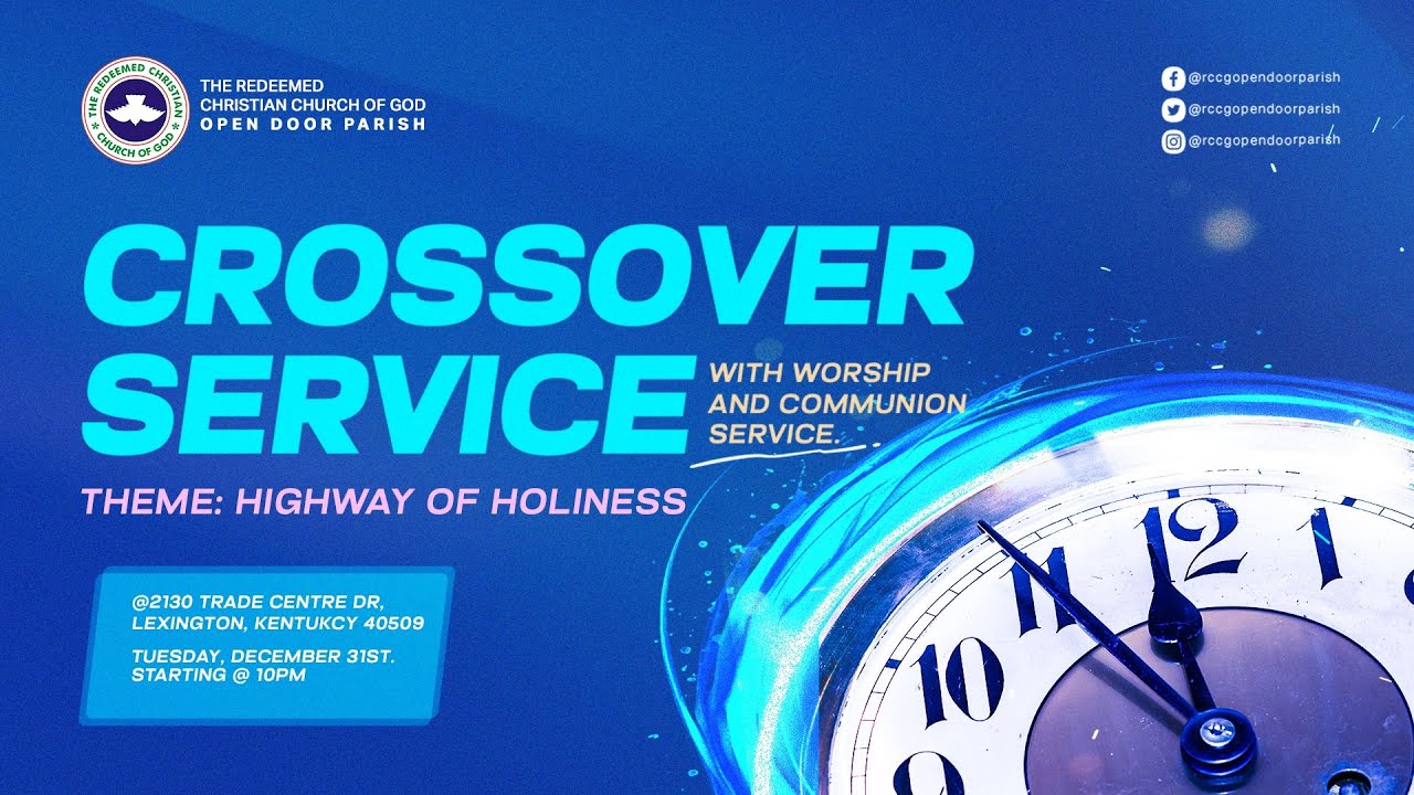 2024 Cross over service | 31st December 2024 - YouTube