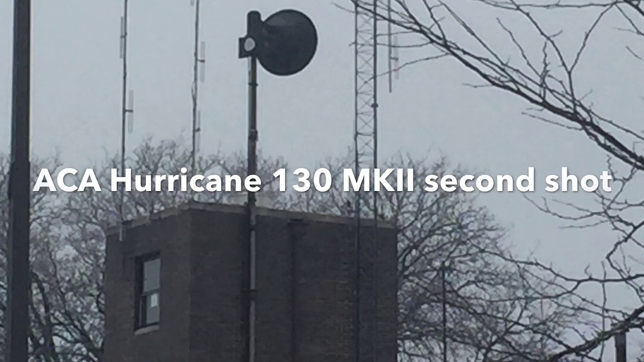 ACA Hurricane 130 MKII (Second shot) - YouTube