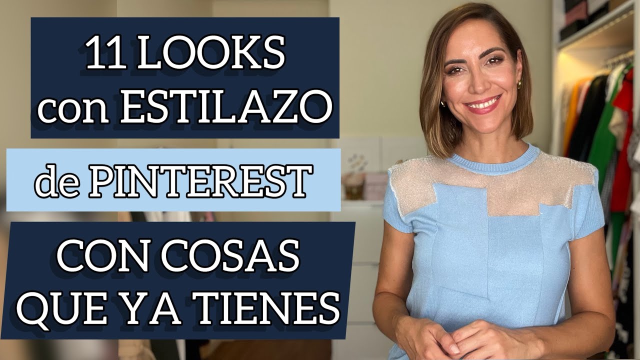 11 LOOKS con ESTILAZO 🤩 de PINTEREST CON COSAS QUE YA TIENES 😉 | saca ...