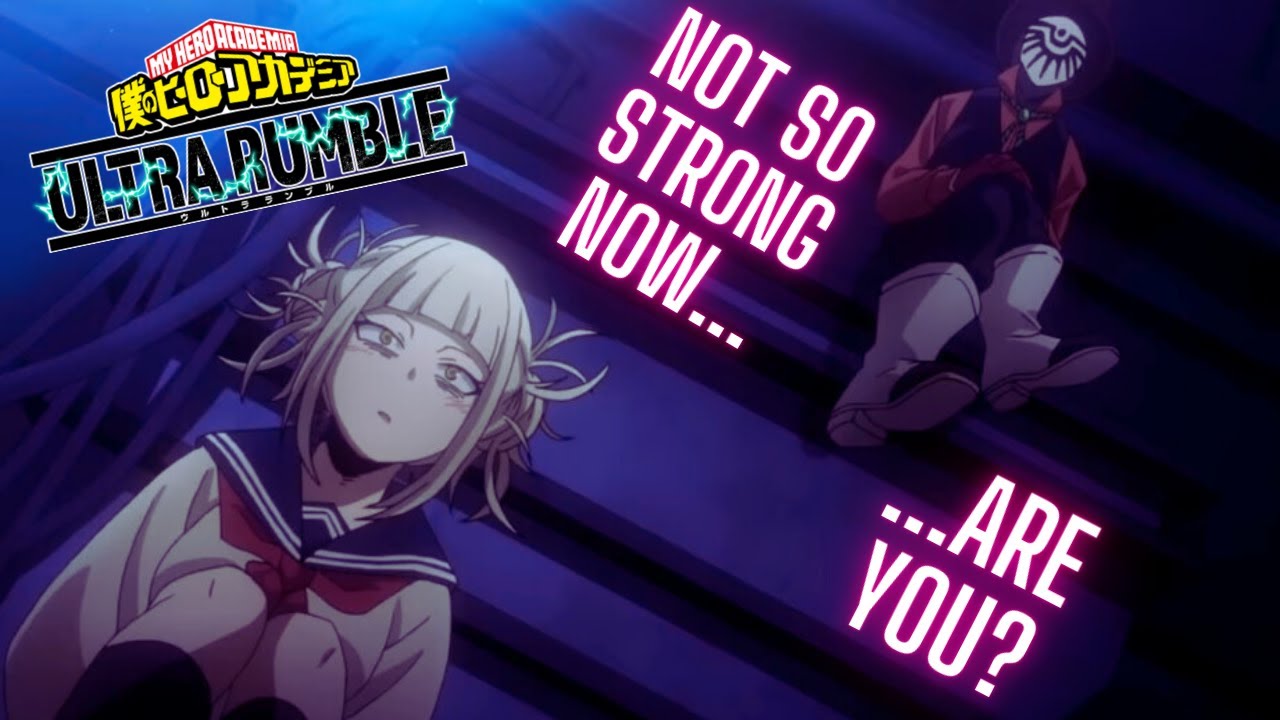 NOT GOOD WITHOUT YOUR GLITCH HUH, TOGA??? - My Hero Ultra Rumble - YouTube