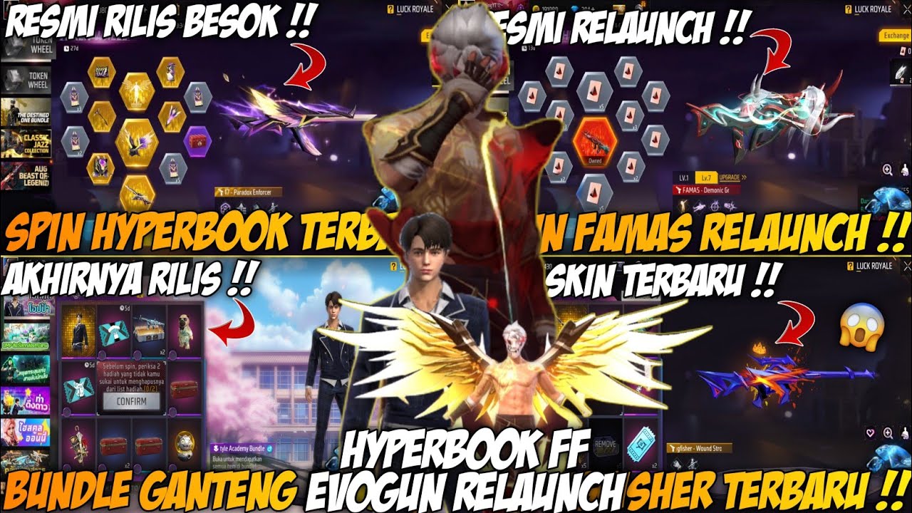 BOCORAN EVENT RESMI !! EVENT TERBARU, EVOGUN FAMAS RELAUNCH, HYPERBOOK ...