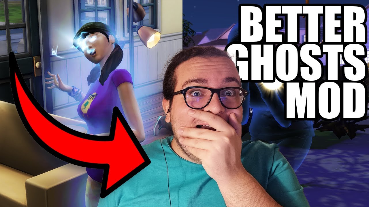 MAKING GHOSTS 100 TIMES SCARIER IN THE SIMS 4 | #Halloweek - YouTube
