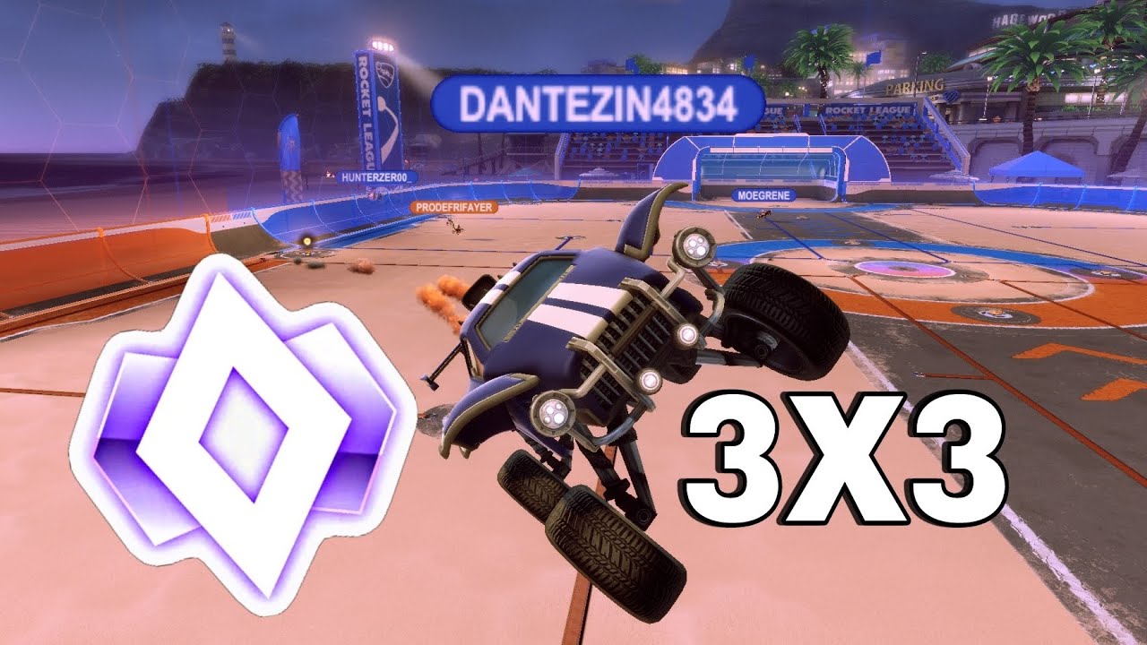 Rocket League Champ 3X3 | Champ 1 Gameplay [8 Minutes overtime] # ...