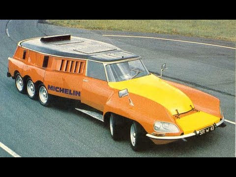 1972 Michelin Citroen Centipede - YouTube