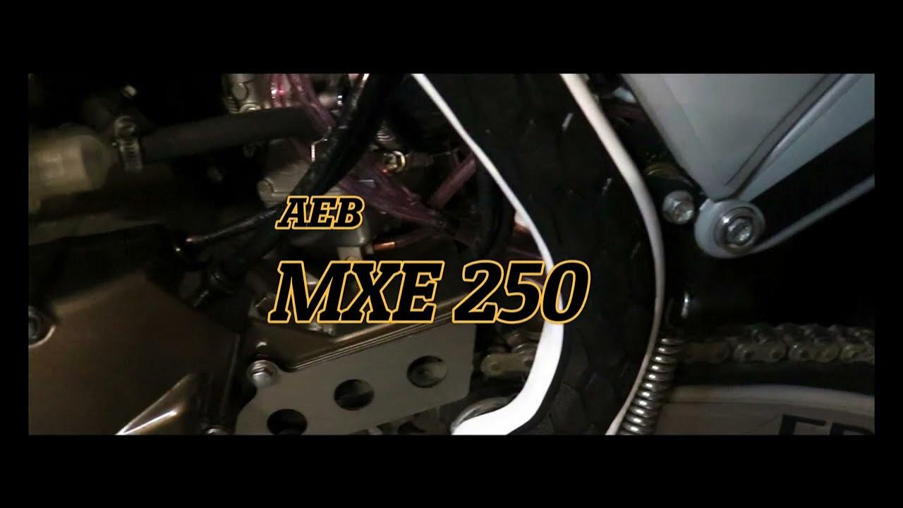 MXE 250 AEB motocross - YouTube