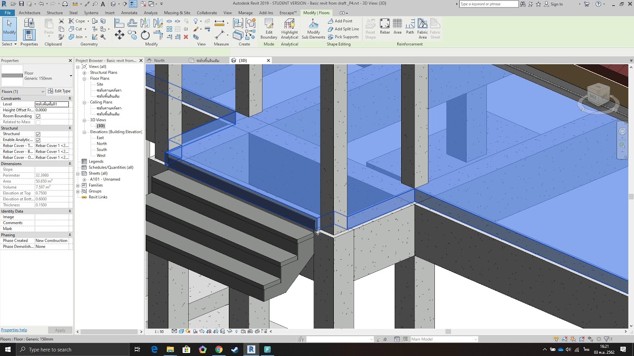 Revit-B11_Basic Revit from Drafting_Part5 - YouTube