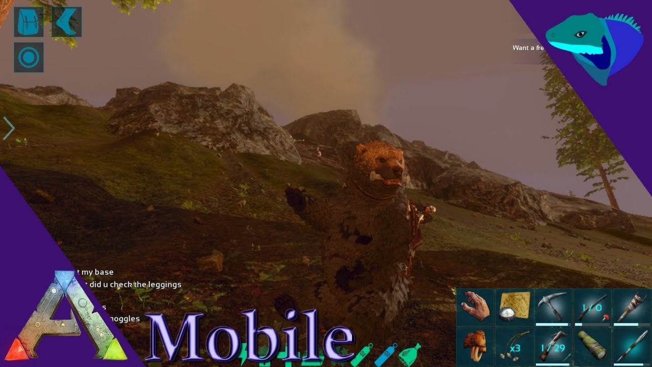 HIGH LEVEL DIRE BEAR TAMING! NARCOTIC TRIP WIRE! Ark: Mobile [S1:E27 ...