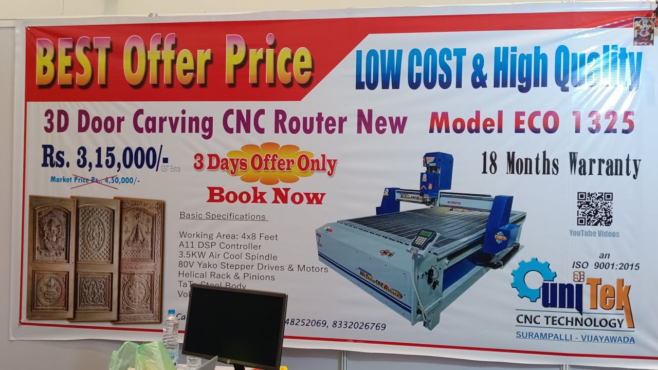 Best Offer Price CNC Routers, High Speed and Smooth Finishing Quality. by UniTek CNC Technology ...