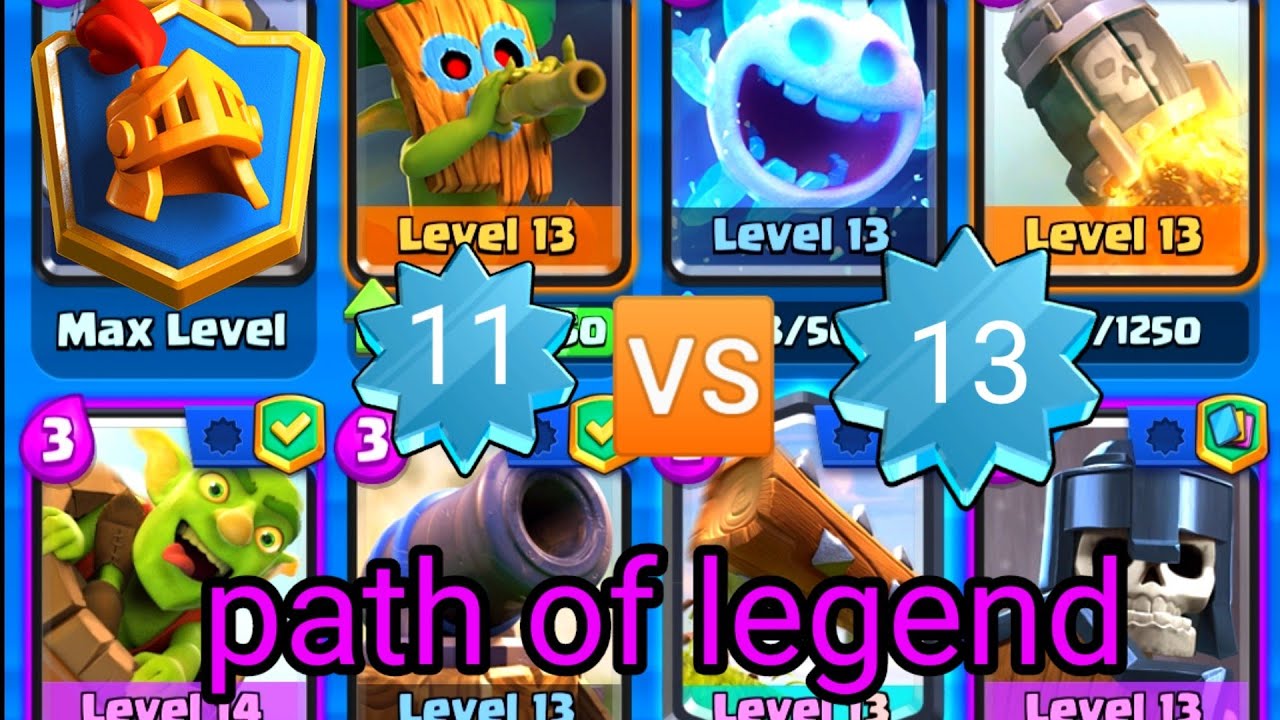 the path of legend in clash royale - YouTube