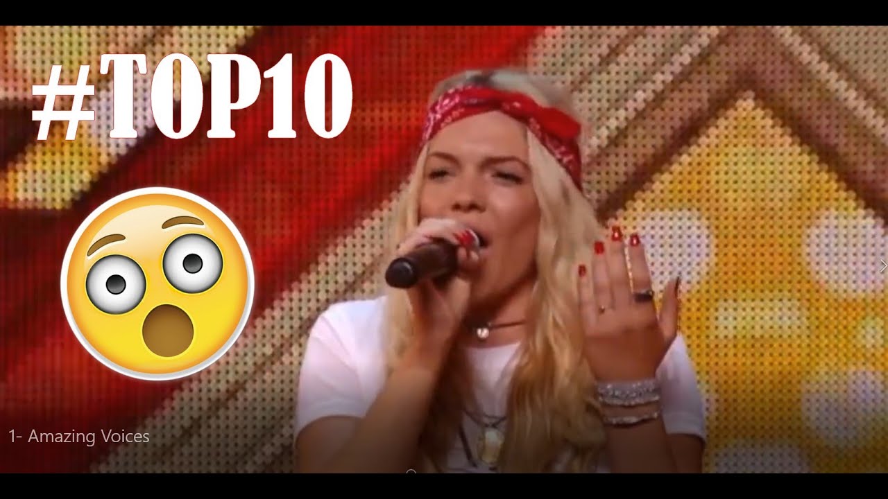 Top 10 Amazing Voices - The Voice and Got Talent - YouTube