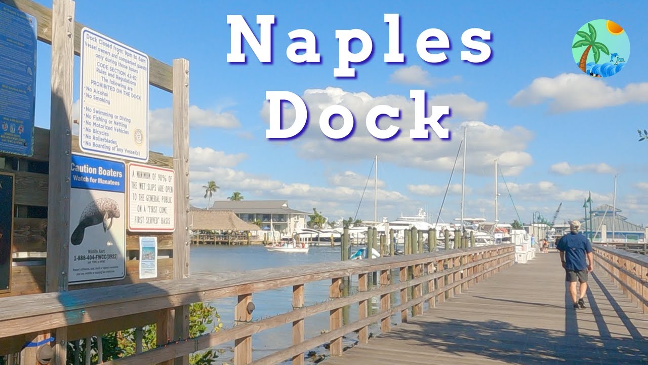 Naples City Dock & Surrounding Area - Naples, FL - YouTube