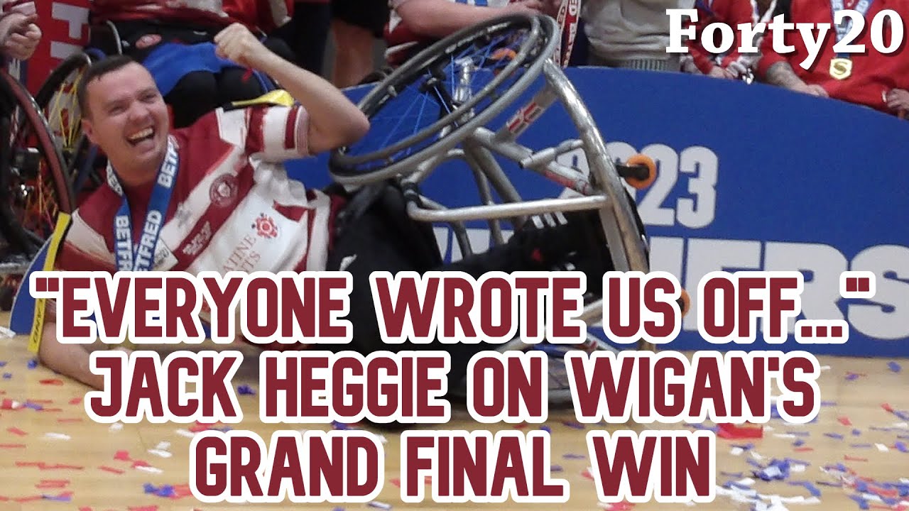 Jack Heggie on his hat trick and Wigan's Wheelchair Grand Final win ...