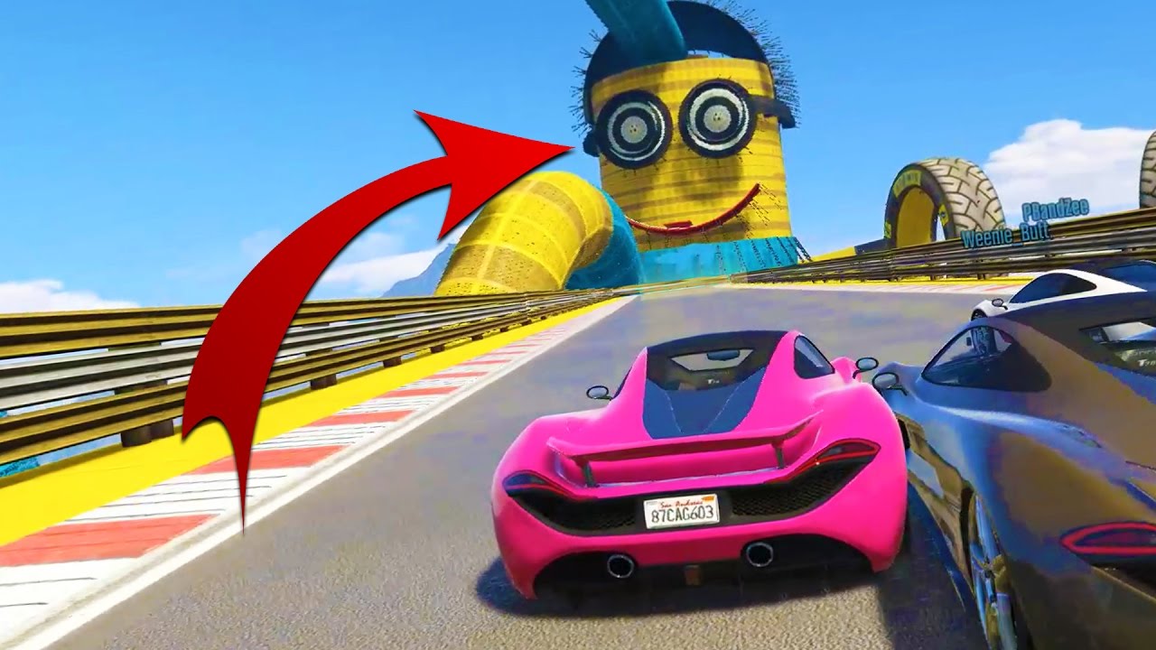 DUDE IS THAT A MINION?! | GTA V Funny Moments - YouTube