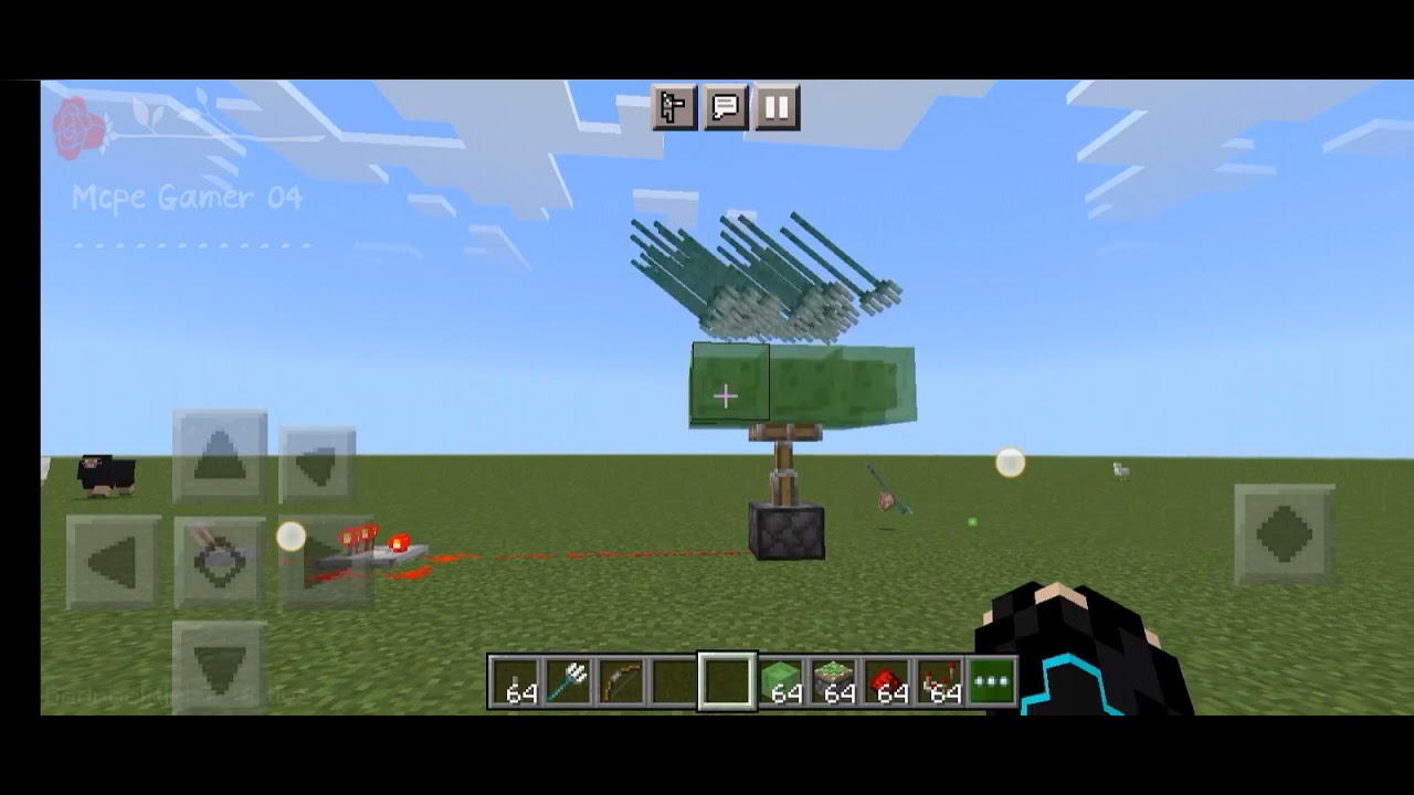 Minecraft satisfying Redstone hack Easy || MCPE Gamer 04 || Pe/java ...