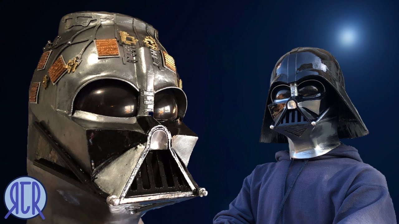 I Made My Cardboard DARTH VADER Helmet Better With More Cardboard I Made My Cardboard DARTH VADER Helmet Better With More Cardboard