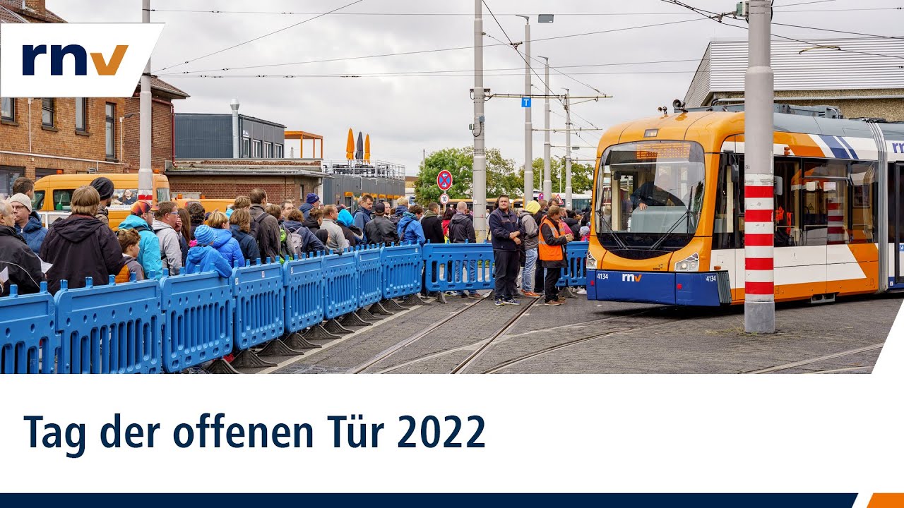 rnv Tag der offenen Tür 2022: Endlich wieder Straßenbahndiplom und noch ...